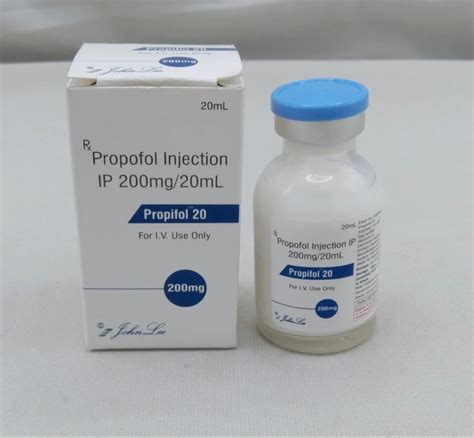 Propofol Injection Iv 20ml At Best Price In Ahmedabad Id