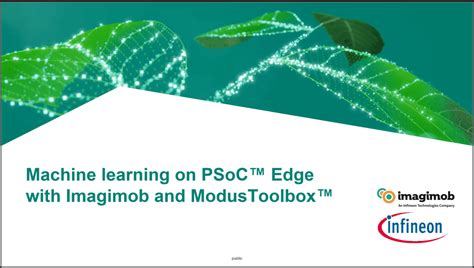 Imagimob Modustoolbox™ Psoc™ Edge Demo Imagimob