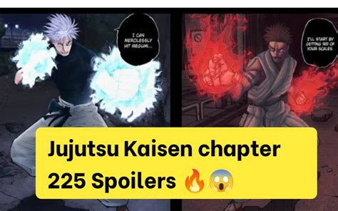 Jujutsu Kaisen Chapter 225 Spoilers And Prediction Gojo Vs Sukuna