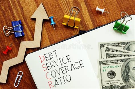 Debt Service Coverage Ratio Dscr Is Shown Using The Text Stock Image Image Of Measurement