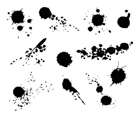 Premium Vector Set Of Splash Vector Illustration