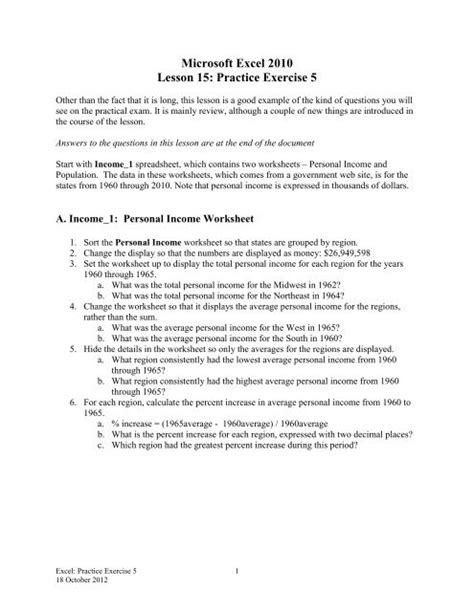excel 2010 worksheet worksheets for kindergarten