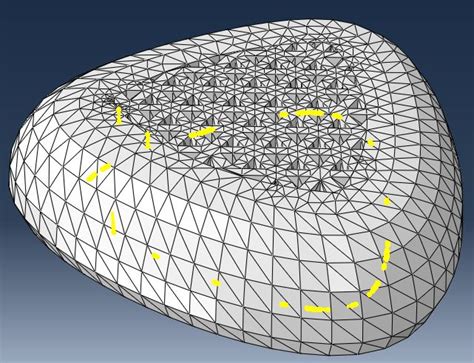 How Do I Mesh This Part In Abaqus Researchgate