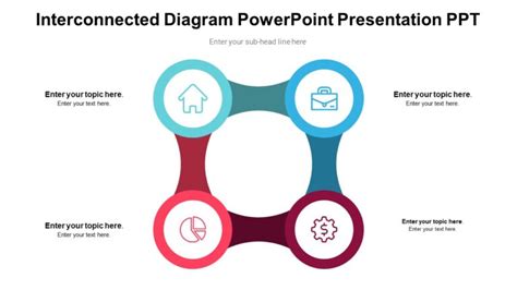 Interconnected Diagram Powerpoint Presentation Ppt Pptuniverse