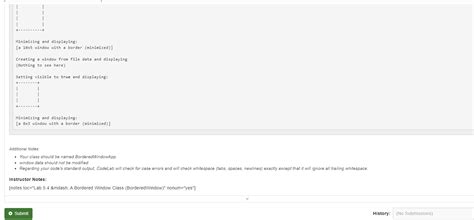 Solved Code The Following Borderedwindow Subclass Of Window