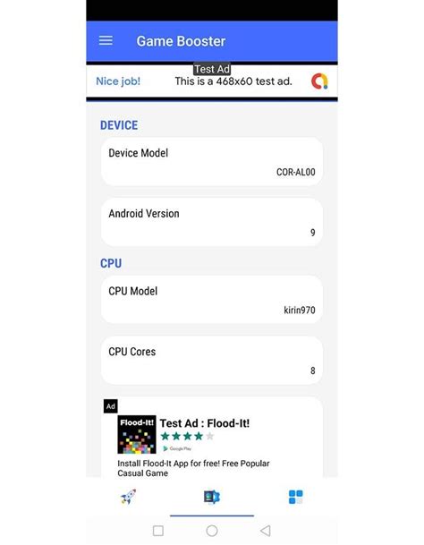 Game Booster Android Source Code By Owninfosoft Codester