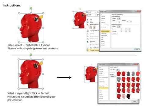 Stock Photo Lock And Key Of Human Mind PowerPoint Slide