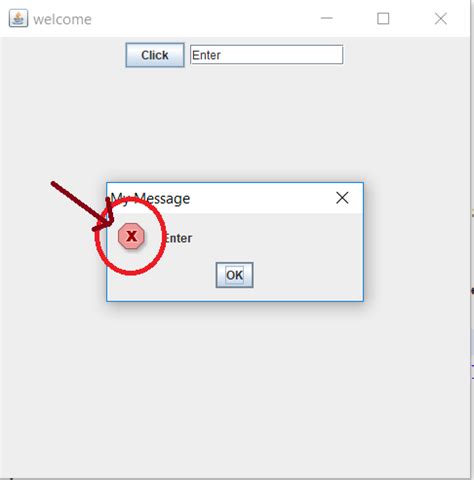 Showmessagedialog How To Create Popup Menu In Java Swing