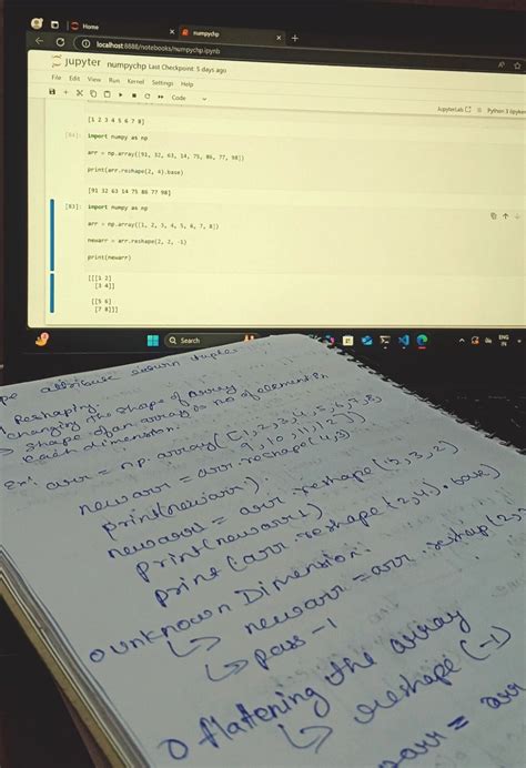 Numpy Python Sstc Learning Arpita Singh