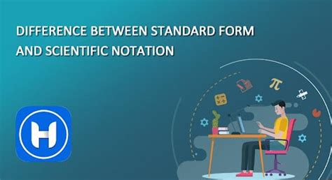 Difference Between Standard Form And Scientific Notation