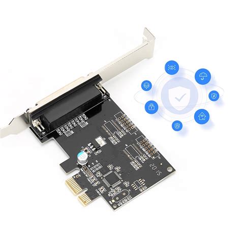 Pcie To Parallel Port Card Print Port Lpt Pci E Lpt Printer Card Adapter Db25