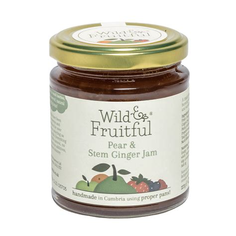 Wild And Fruitful Pear And Stem Ginger Jam Basecamp