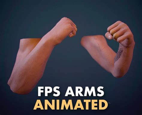 Animated FPS Hands V FlippedNormals
