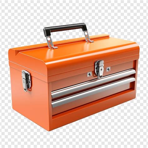 투명한 배경에 고립된 도구 상자 프리미엄 Psd 파일