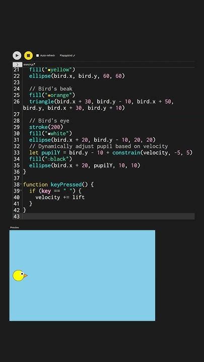 Coding Tutorial Flappy Bird Part 3 P5js Javascript Codingtutorial Youtube