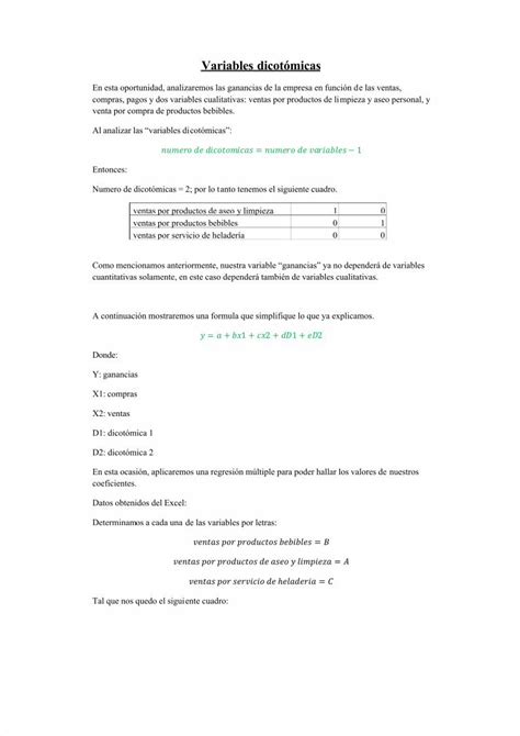 PDF Variables Dicotomicas DOKUMEN TIPS