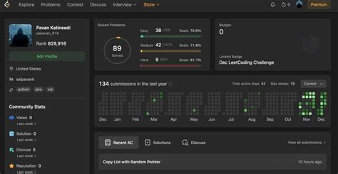 Sai Pavan Katineedi On Linkedin 100daychallenge Leetcode