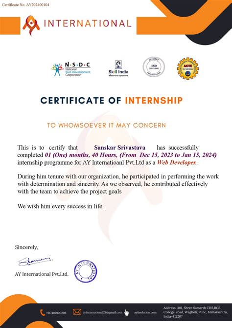 Sanskar Srivastava On Linkedin Webdevelopment Internshipjourney