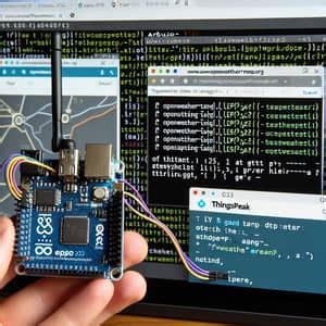 ESP32 GET With Arduino IDE For OpenWeatherMap ThingSpeak AI
