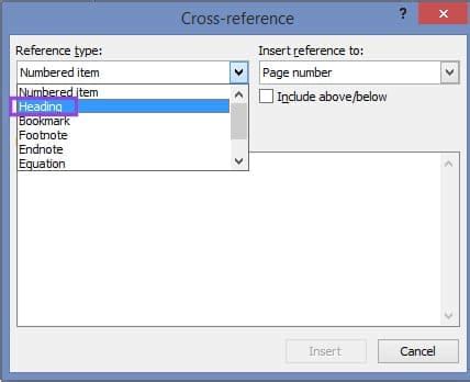 Creating Cross References In Word How To Do It And Why Technipages