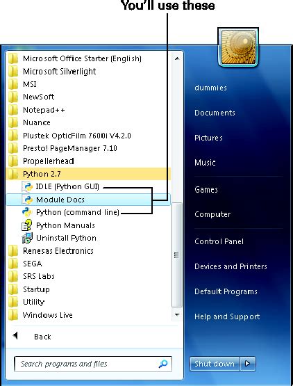 How To Pin Python To Your Start Menu Dummies