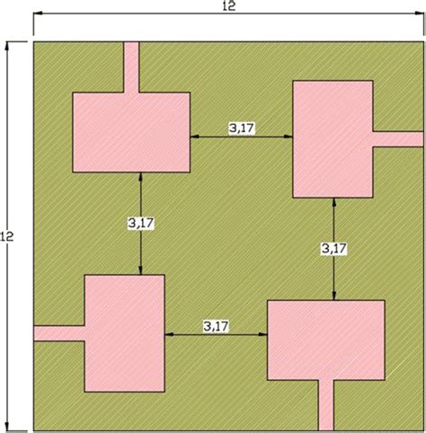 2d Design For The Proposed Circular Array Mpa Download Scientific Diagram