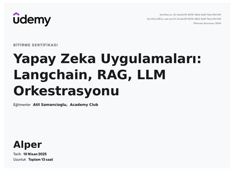 Artificialintelligence Langchain Llm Rag Machinelearning Python Alper Sancılı