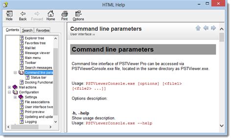 Converting Pst Files To Pdf From Windows Command Line Viewer For