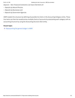 Modeling The Chart Of Accounts IBM Documentation Pdf