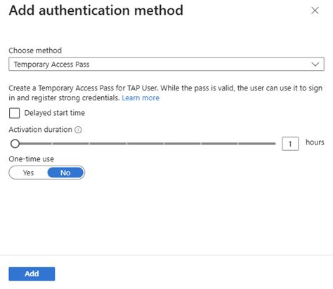 Step By Step Guide How To Use Temporary Access Pass Tap With Internal Guest Users Argon