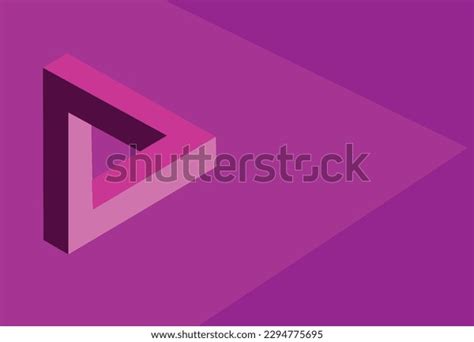 Impossible Triangle Icon Play Button Pointed Stock Vector Royalty Free 2294775695 Shutterstock