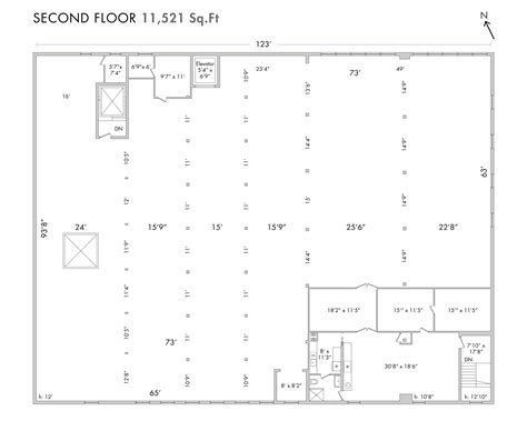 Industrial Building Layout Plan