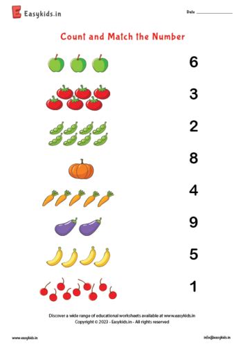 Nursery Math Worksheets