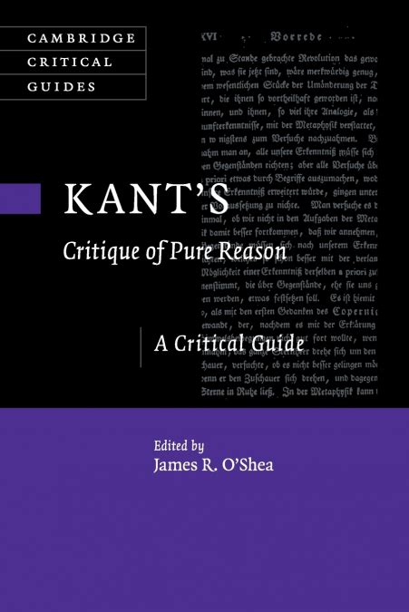 Kants Critique Of Pure Reason Kusimanta
