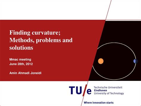 Ppt Finding Curvature Methods Problems And Solutions Powerpoint