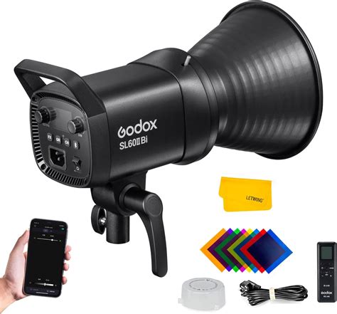 Godox Sl60iibi Bi Color Led Video Light2800k 6500kcri96