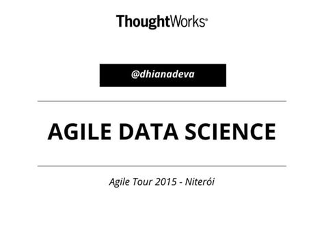 Agile Data Science Pdf Science