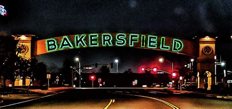 Bakersfield Sign Photograph By Tommy Anderson Pixels
