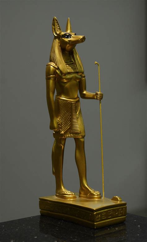 Egyptian God Anubis Statue