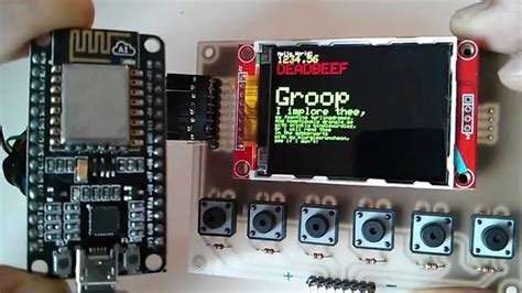 Wiring An Ili9341 Spi Tft Display With Esp8266 Based Microcontroller