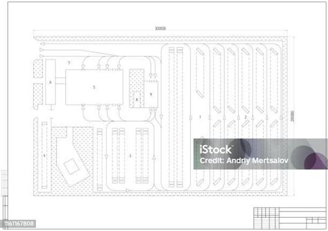 흰색 배경에 프레임이 있는 건축 계획 또는 프로젝트의 기술 도면 건물 외관에 대한 스톡 벡터 아트 및 기타 이미지 건물 외관 건설 산업 건축 Istock