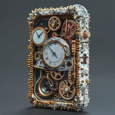 Premium Photo Chrono Comm Phone As Time Machine