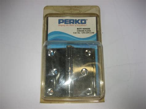 Perko 1193 Dp9 Chr 1193dp9chr Butt Hinges Set New Max Marine Outlet
