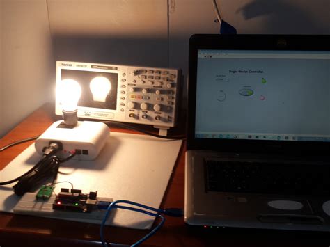 Labview Meet Arduino Control Ac Dimmer Lamp 6 Steps With Pictures