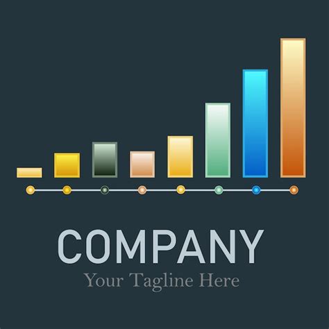 Premium Vector Company Analysis Logo Design Vector Icon