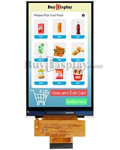 5 Inch 480x854 IPS TFT LCD Display RGB Interface ST7701 Controller