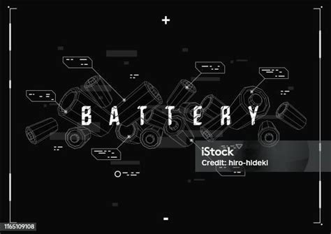 Hud 요소가있는 미래 지향적 인 포스터 웹 및 인쇄용 템플릿입니다 브로셔 및 전단지 레이아웃 배터리의 오마 배터리 전원에 대한 스톡 벡터 아트 및 기타 이미지 Istock