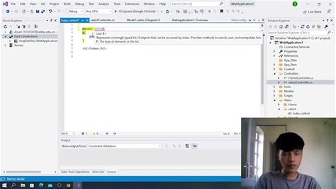 Kết Nối Sql Với Mô Hình Mvc Youtube