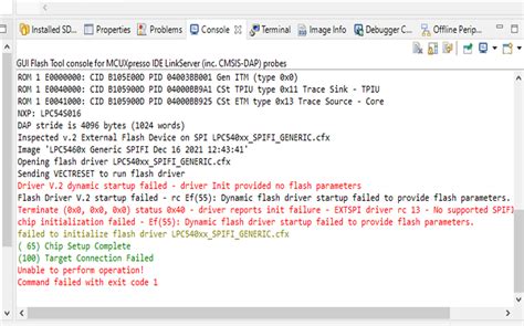 Solved Error Message At The Bottom Left Side Of Mcuxpresso Nxp Community