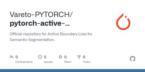 Github Vareto Pytorchpytorch Active Boundary Loss Official Repository For Active Boundary